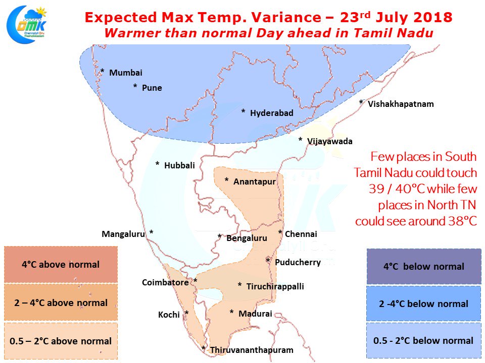 Hot Weather In Tamil Nadu Likely Chennairains COMK 