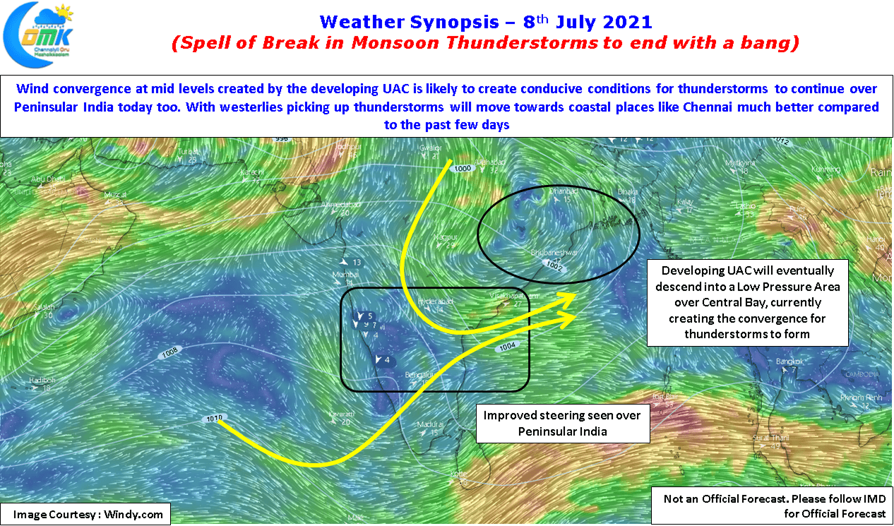 Spell of Break in Monsoon Thunderstorms to end with a bang ...