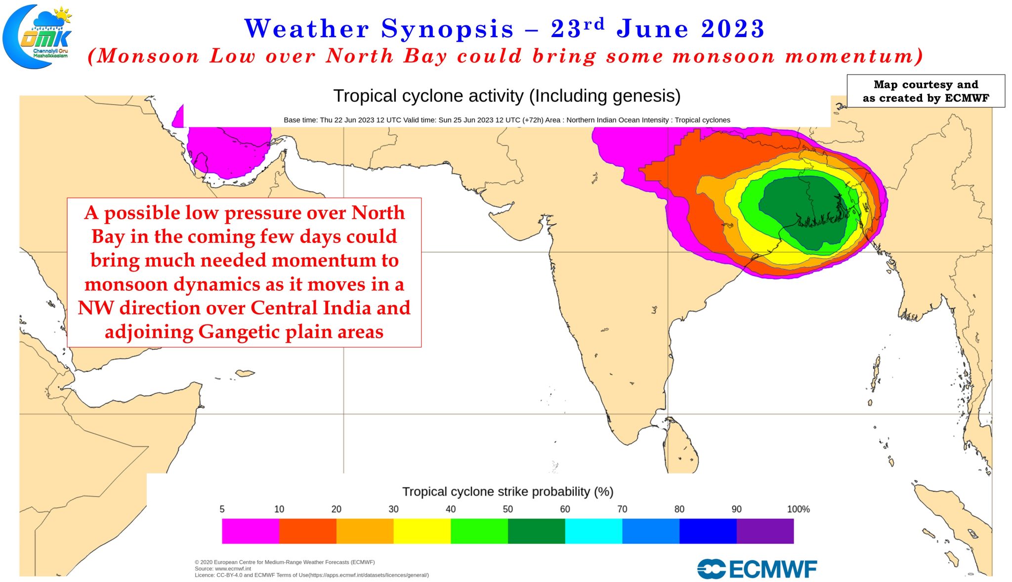 Southwest Monsoon continues to totter along - Chennairains (COMK)