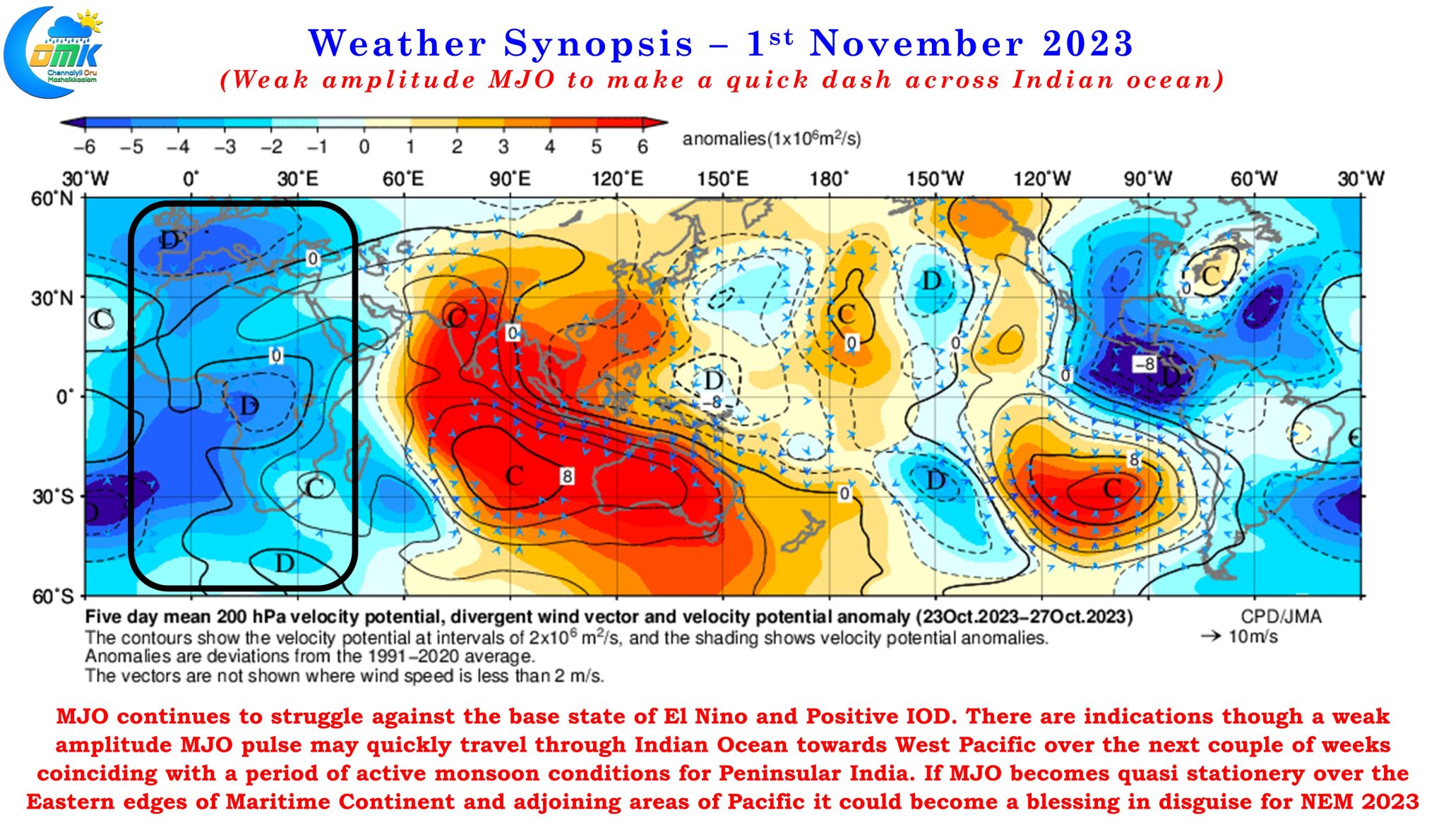 All set for the 1st active phase of Northeast Monsoon 2023 ...